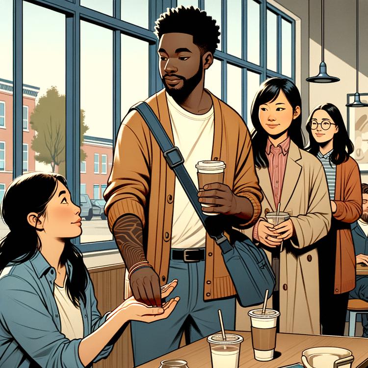 Kindness Ripple Effect at College Café Sparks Change